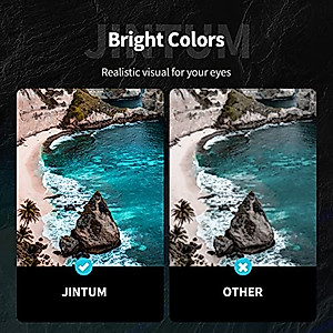 JINTUM Compatible HP 414A Toner Cartridge (No Chip) Replacement for HP W2020A W2021A W2022A W2023A for HP Color Pro MFP M479FDW M454DW M479FDN M454DN M479DW M480F (Black Cyan Yellow Magenta, 4-Pack)