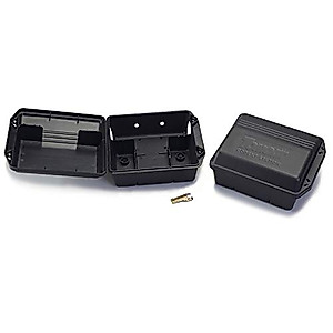 Tomcat Rodent Station, Includes 1 Rodent Station with 4 Bait Securing Rods and 1 Security Key - Fits Rat or Mouse Sized Traps (Baits & Traps Sold Separately) - Use Indoors or Outdoors