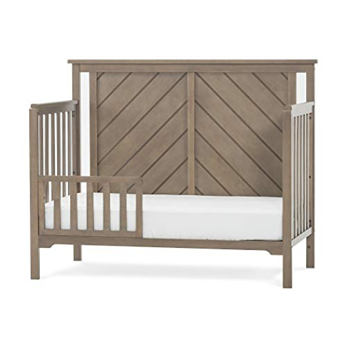 Forever Eclectic Hampton Flat-Top 4-in-1 Convertible Baby Crib