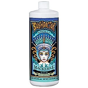 FoxFarm Bushdoctor Wholly Mackerel Fertilizer, 1 quart