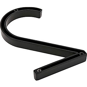 Distinctions 844712 Black Upgraded 5" Floating House Number 2