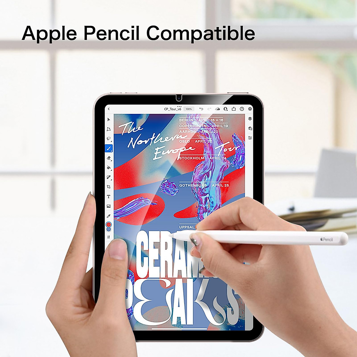 Fintie 2-Pack Tempered Glass Screen Protector for iPad Mini 7 (A17 Pro) 7th Generation 2024 / iPad Mini 6 (6th Generation 2021) 8.3 Inch - Anti Scratch Premium HD Clear, 9H Hardness Bubble Free