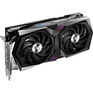 MSI Gaming GeForce RTX 3060 12GB 15 Gbps GDRR6 192-Bit HDMI/DP PCIe 4 Twin-Frozr Torx Fan Ampere RGB OC Graphics Card (RTX 3060 Gaming X 12G) (Renewed)
