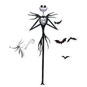RoomMates Disney The Nightmare Before Christmas Jack Giant Peel and Stick Wall Decals by RoomMates, RMK3765GM