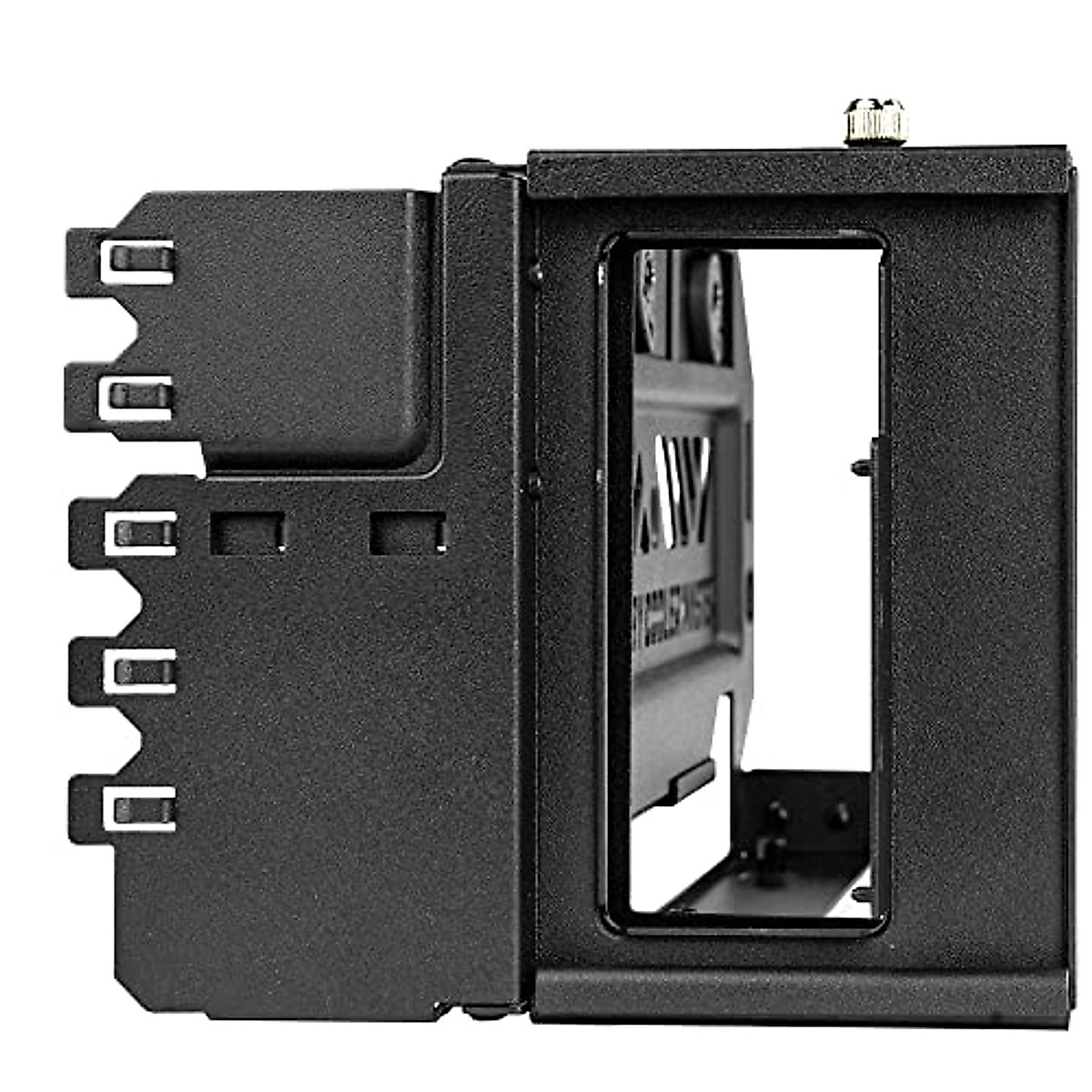 Cooler Master Vertical GPU Holder Kit V3, for E-ATX/ATX/mATX PC Case & PCI-E 4.0 Devices, Adjustable Modular Video Card Support, Thick SGCC Steel Bracket, 165 mm Riser Cable Included - Black