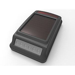 HTZSAFE DIY Solar Wireless Outdoor and Waterproof Alarm Receiver and Siren