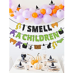I Smell Children Banner I Smell a Child Banner for Hocus Pocus Halloween Party Halloween Baby Shower Decorations