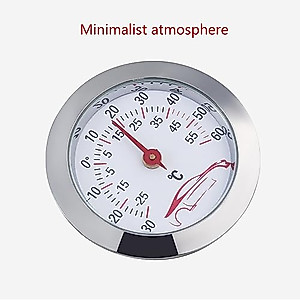 CAZSTYK Car -30 to 60℃ Embedded Temperature Testing Gauge Meter Indicator