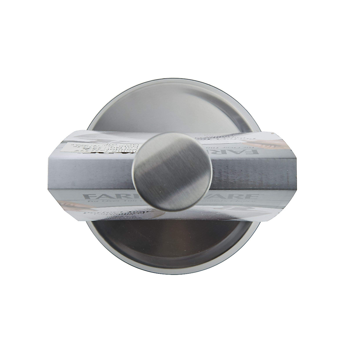 Farberware Perfect Tear Brushed Stainless Steel Wave Paper Towel Holder, 14-inch