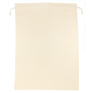 CleverDelights Cotton Bags - 18" x 24" - 20 Pack - Premium Drawstring Storage Muslin Bag - 18x24 Inch