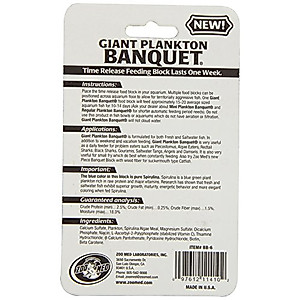 Zoo Med Laboratories AZMBB6 Plankton Banquet Block Feeder Giant, 1 Count (Pack of 1)