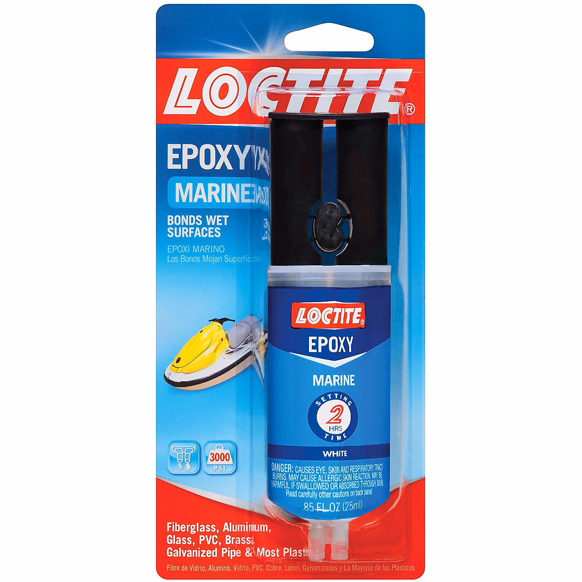 Loctite Epoxy Marine, 0.85 fl oz, (Pack of 8)