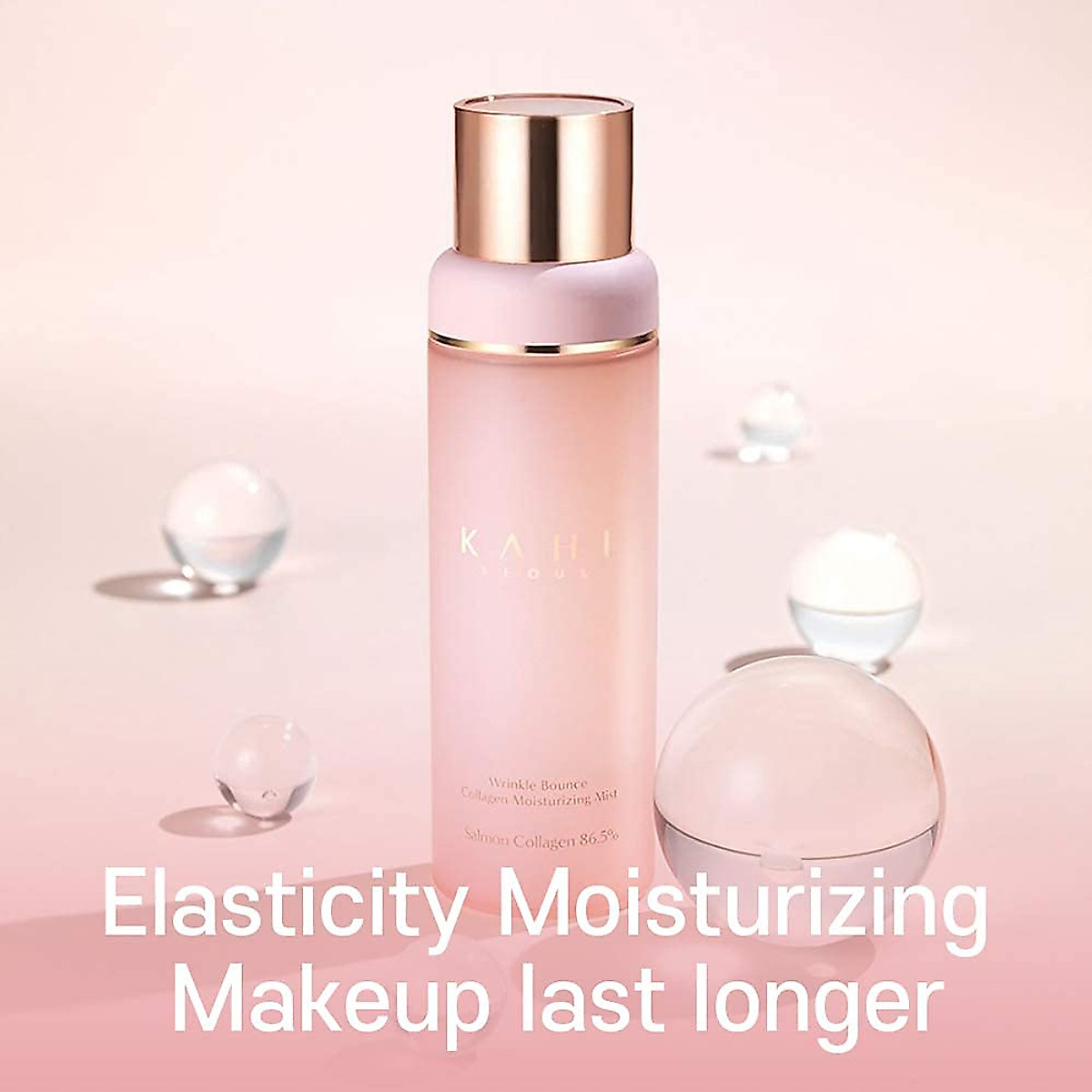 KAHI SEOUL Wrinkle Collagen Moisturizing Mist, 86.5% Salmon Collagen 100ml