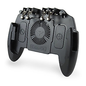 Game Controller Gamepad Trigger Shooting Free Fire Cooling Fan Gamepad Joystick for IOS Android Mobile Phone