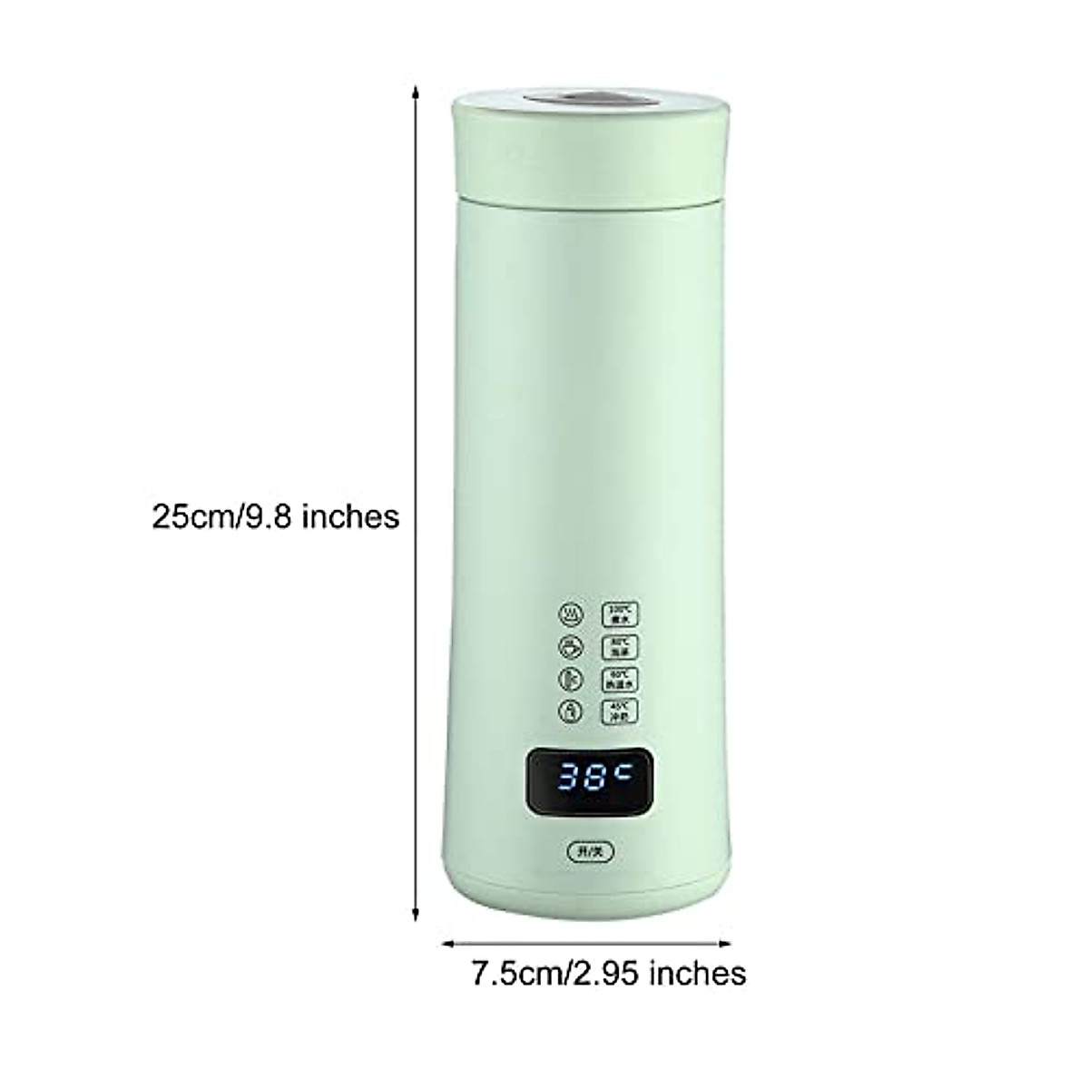 Portable Electric Kettle Temperature 400ML Electric Bottle Temperature Control Appliances Trip Kitchen For Home Smart Kettle