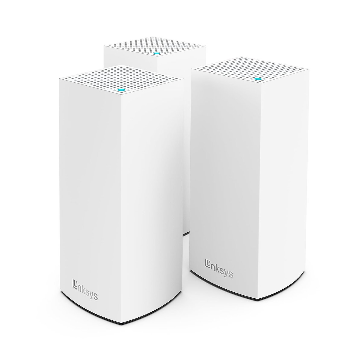 Linksys Atlas WiFi 6 Router Home WiFi Mesh System, Dual-Band, 6,000 Sq. ft Coverage, 802.11ax, 75+ Devices, Speeds up to (AX3000) 3.0Gbps - MX2000 3-Pack