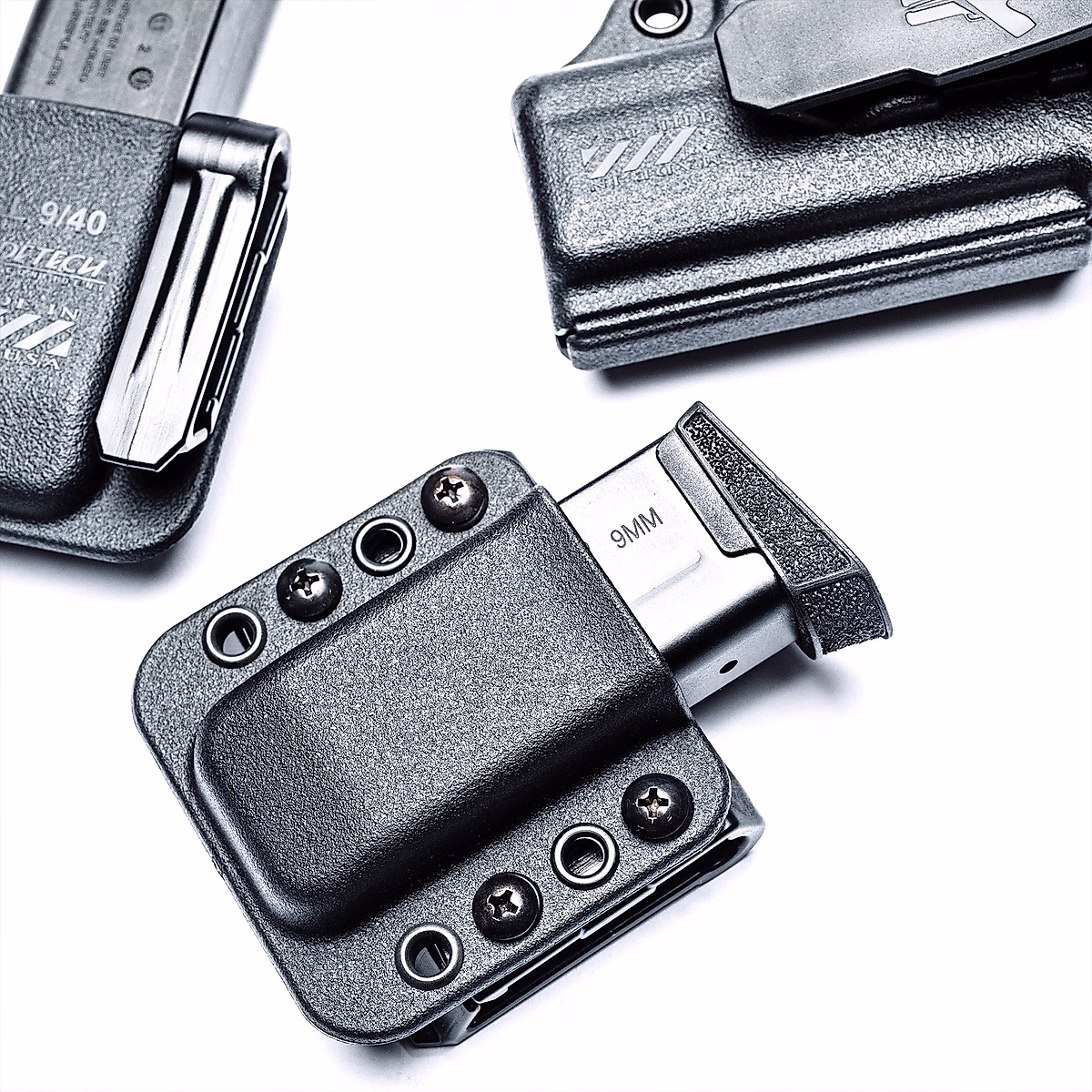 OWB Single Mag Pouch for S&W M&P Shield 45 - USA Made - Total Eclipse Single Mag Pouch by Blade- Tech Holsters