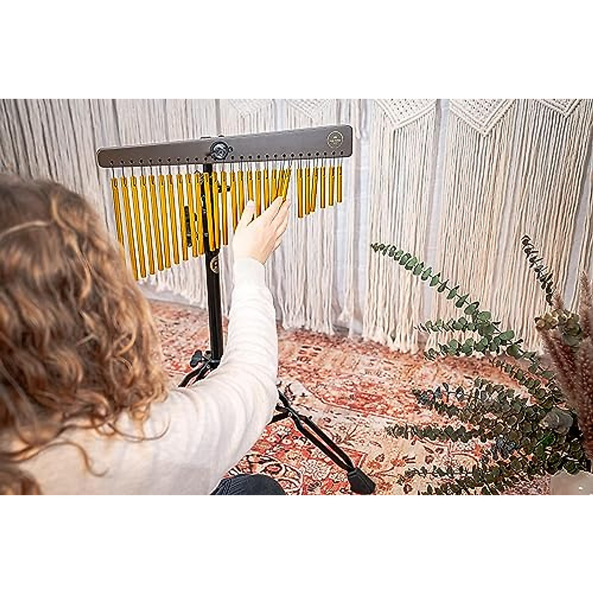 27-bar Meditation Chimes for Relaxing Sound Healing, 2-YEAR WARRANTY