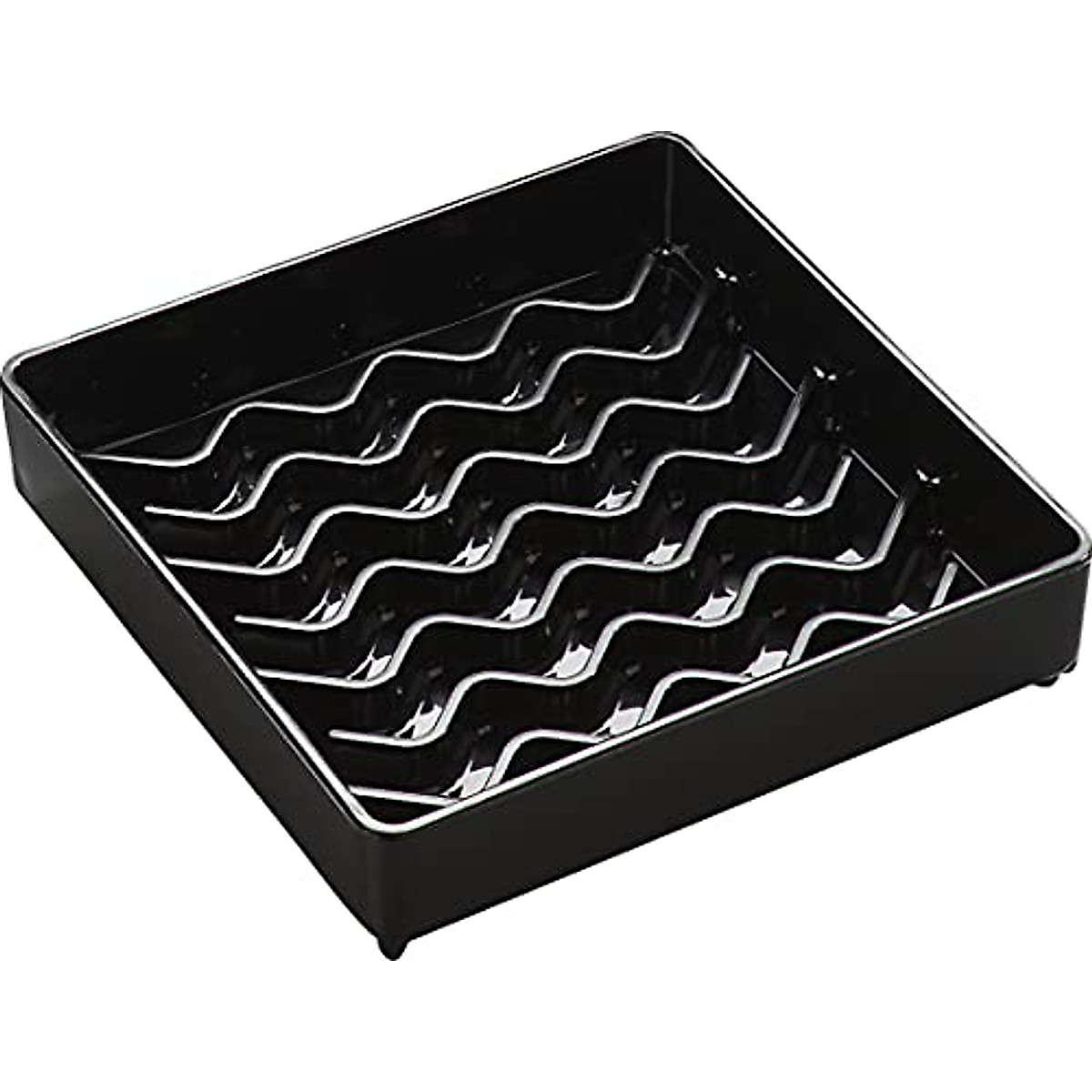 Carlisle FoodService Products 1102003 Square Drip Tray, San, Black