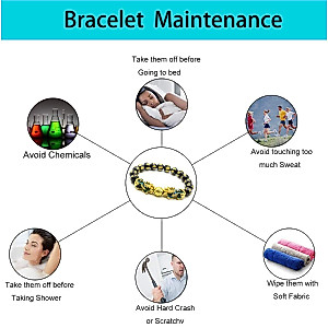 MANRUO Feng Shui Black Obsidian Wealth Bracelet Color Changed Pi Xiu Bracelets Dragon Mantra Bead Bangle Attract Wealth and Good Luck for Men/Women(10mm)