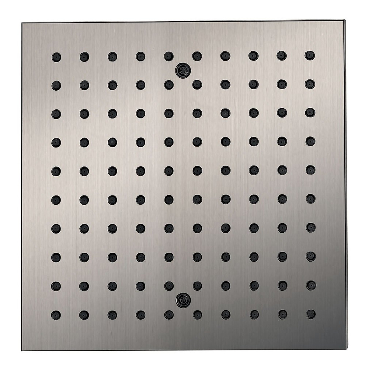 Dawn HSS0390400 Single Function Rectangle Rain Showerhead, Brushed Nickel