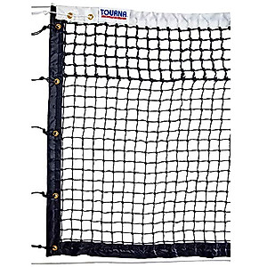 Tourna Tennis Net 3.5mm Double with Polyester Headband