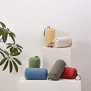 Beautyrest 650 Fill Power Packable Down Throw with Pouch| 60X70''| for Indoor and Outdoor Use