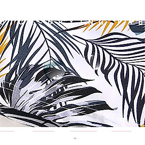 Andongnywell Women's Casual Shorts Quick-Drying Printed Waterproof Beach Pants Mini Pants Short Trousers (Multicolor 1,Large)