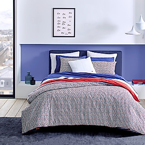 Lacoste Grove Duvet Set, King, Red
