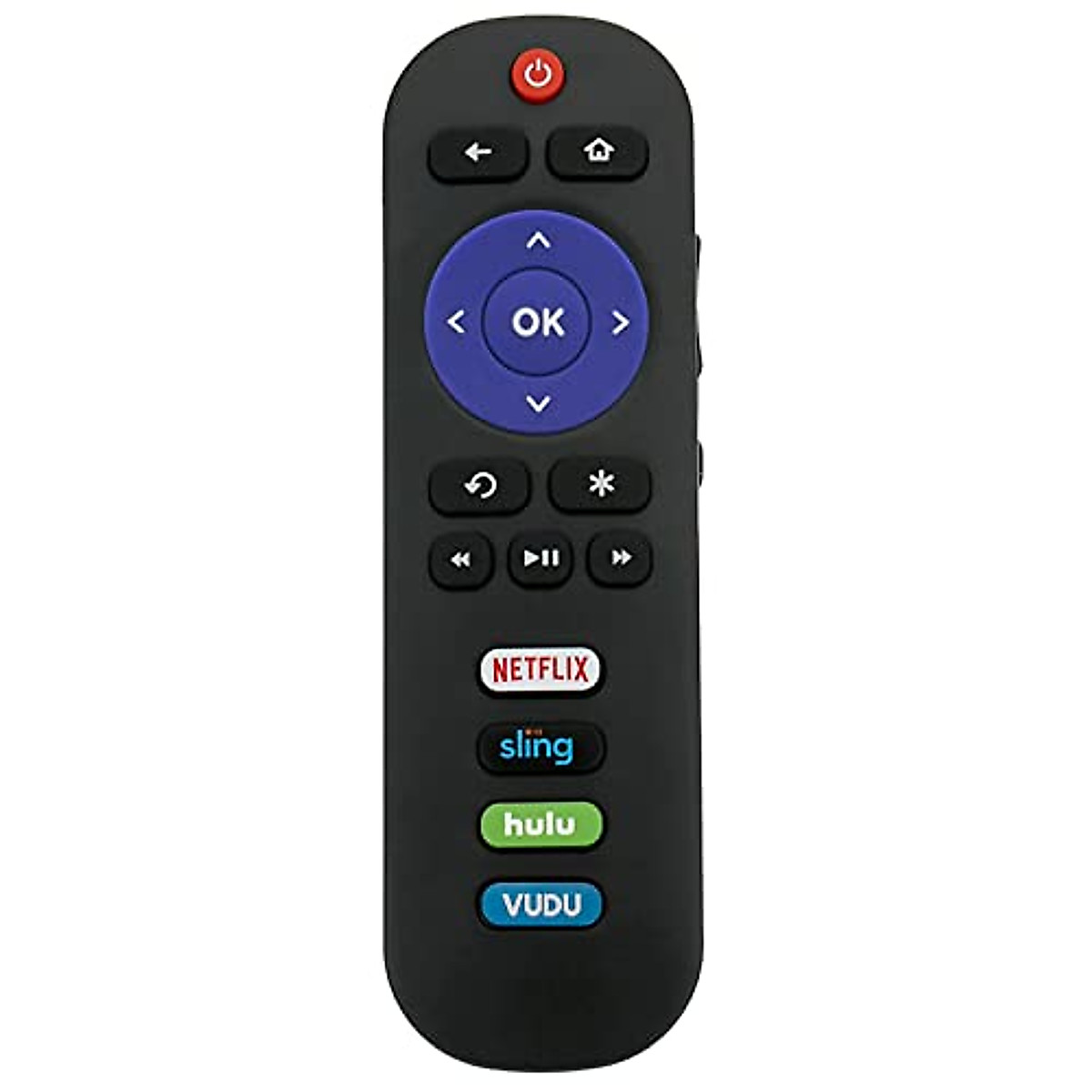 Pack of 2 Replace Remote Control Applicable for TCL Roku TV RC280 55FS4610R 40FS4610R 55US57 40FS3750 48FS3750 49FP110 55FS4610R 55US5800 40FS3850 32S305 40S305 32S850 32S3850 50UP120 55S401