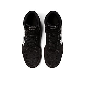 ASICS Men's Matflex 7 Wrestling Shoes, 9.5, Black/White