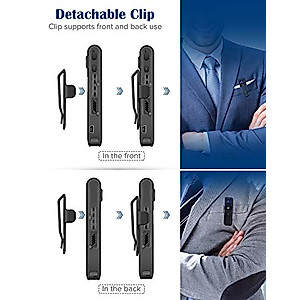 BOBLOV C18 WiFi Small Body Camera, 32GB Outdoor Mini Camera, 1296P Mini Body Worn Camera with OLED Screen, 3.5 Hours 1080P Recording Support WiFi, One Big Button for Recording (Built-in 32G)