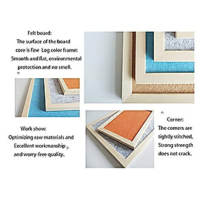 Cork Board Felt Wall Sticker, Hanging Home Message Board, Creative Display Wall, Cork Board Photo Wall