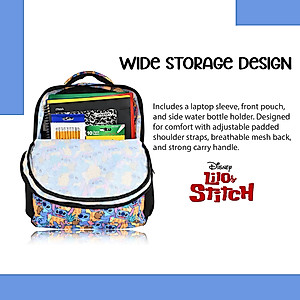 Disney Lilo and Stitch Backpack | Girls, Boys, Teens, Adults | Officially Licenced Stitch Backpacks For School