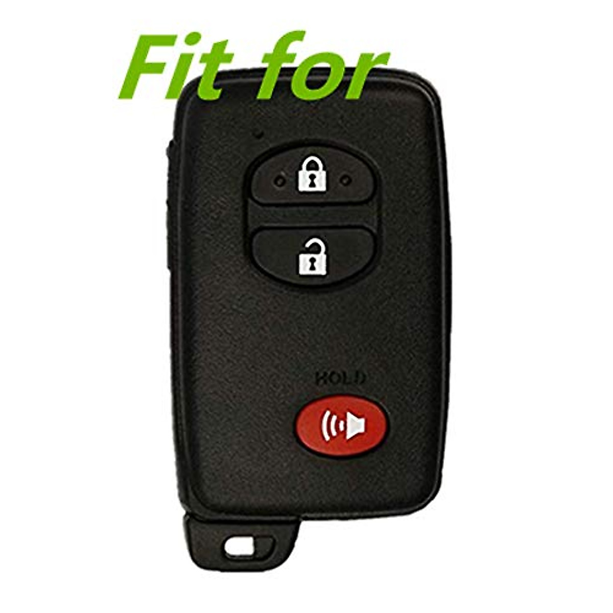 KAWIHEN Silicone Key Fob Cover Case Protector Smart Remote Control Keyless Entry Case Holder Cover Fit for Toyota Highlander Prius Prius C Prius V RAV4 HYQ14AAB HYQ12ACX