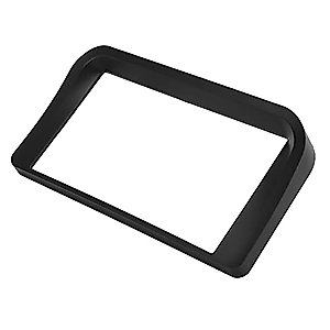 2-DIN car radio panel frame ABS black Radio Fascia compatible with LX-470 1998-2002, Cruiser 100 (LC100) 1998-2003