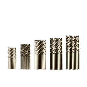 50 PCS,M35 Cobalt Twist Drill Bits, 1/16", 5/64", 3/32", 7/64", 1/8" [10pcs for Each]