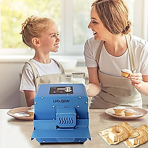 Heat Sealer Machine,Automatic Plastic Sealing Machine, Continuous Roller Sealer Temperature Control, Bag Sealer For Cookies,Small Shops,Home Kitchen