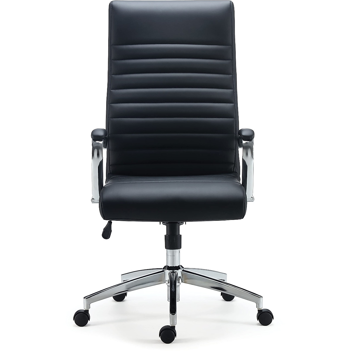 Staples 24328572 Bentura Bonded Leather Managers Chair Black (53234)