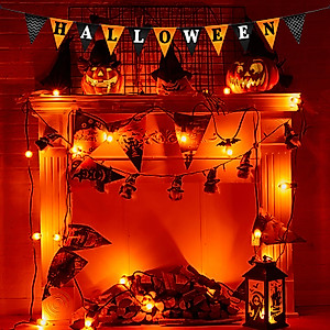 Minetom 25 Pack C7 Led Christmas Lights Bulb Replacement Light Bulbs Orange Commercial Light Bulbs，C7/E12 Candelabra Base Fits C7 Christmas Halloween Indoor Outdoor String Lights