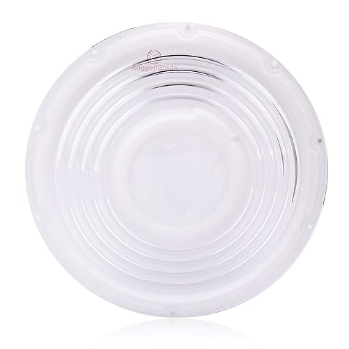 RuggedGrade 100 Watt LED High Bay UFO Corvus Series Lights - with 40w Kono Series Battery Back Up - 14,500 Lumen - 3.3ft Cord - 5000K - DLC Premium 5.1 Optional