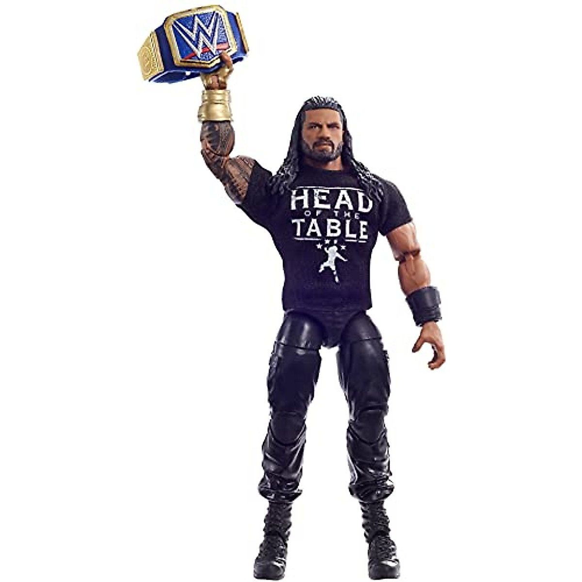 WWE Roman Reigns Elite Collection Series 88 Action Figure 6 in Posable Collectible Gift Fans Ages 8 Years Old and Up​