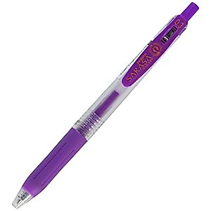 Zebra Sarasa Clip Pen 0.3 mm, Purple (JJH15-PU)