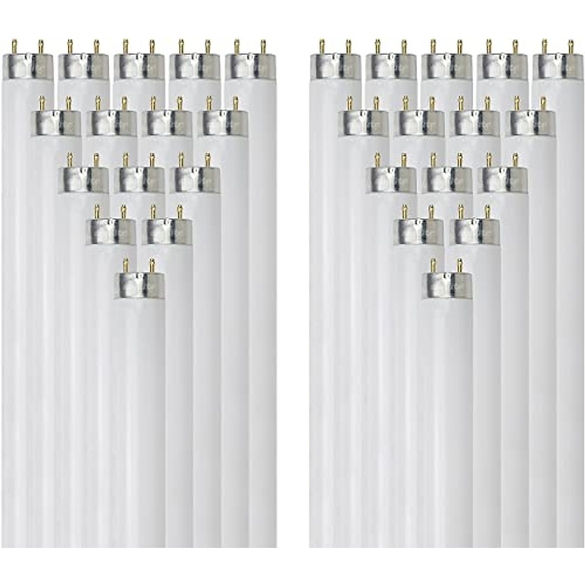 Sunlite 30195 T8 Linear Fluorescent Lamp, 32 Watts, 3050 Lumens, F32T8/SP841, 4100K Cool White, Medium G13 Bi Pin Base, High Performance Straight Tube, 30 Pack