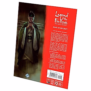 Fantasy Flight Games Legend of The Five Rings Roleplaying Game Sins of Regret Expansion Adventure Game, Strategy Game for Adults, Ages 14+ 3-5 Players, 2 Hour Playtime, Made by Edge Studio