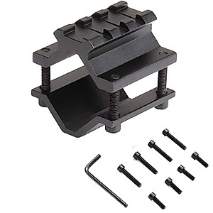 Gotical Single Rail 3 Slot Barrel Mount Weave Picatinny Weaver Barrel Mount