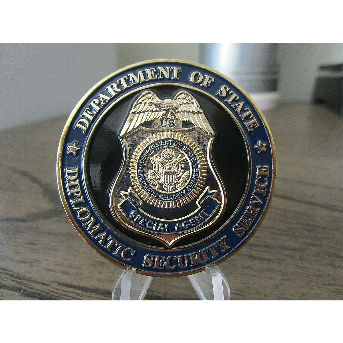 DOS Diplomatic Security Service Protection Detail Benghazi Libya Challenge Coin