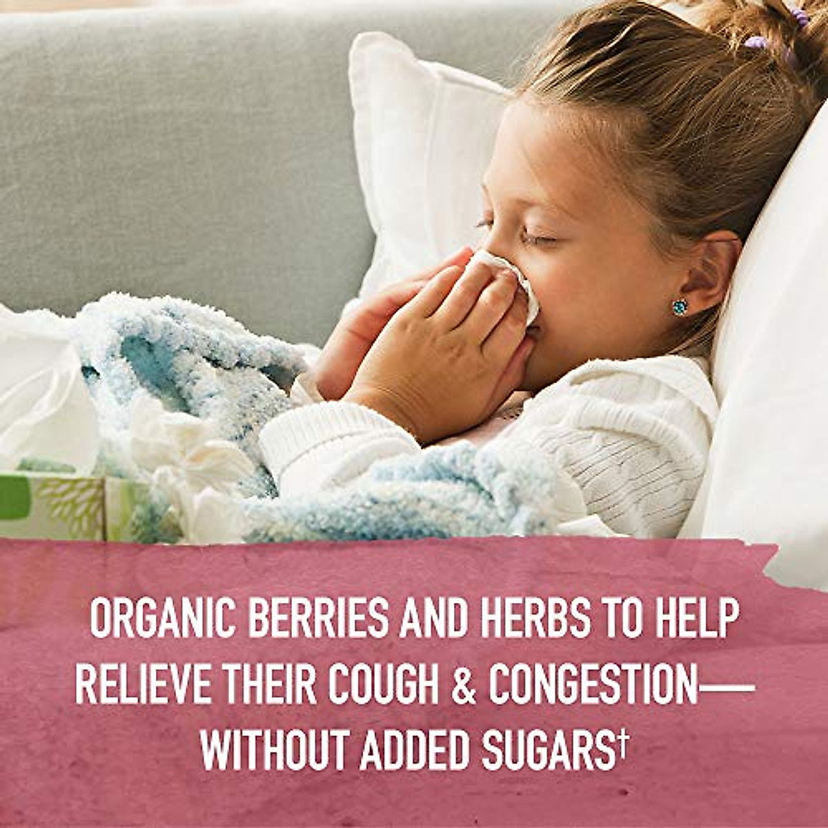 Garden of Life Elderberry Zinc Immune Support for Kids, mykind Organics Kids Cough & Mucus Immune Syrup with Ivy Leaf, Vitamin C and Echinacea for Children, Alcohol Free, No Added Sugars, 3.92 fl oz