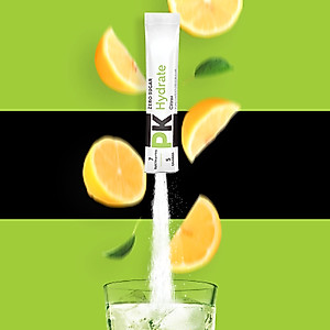 PURE KICK Hydration Singles To Go Drink Mix, Citrus, Includes 12 Boxes with 6 Packets in each Box, 72 Total Packets