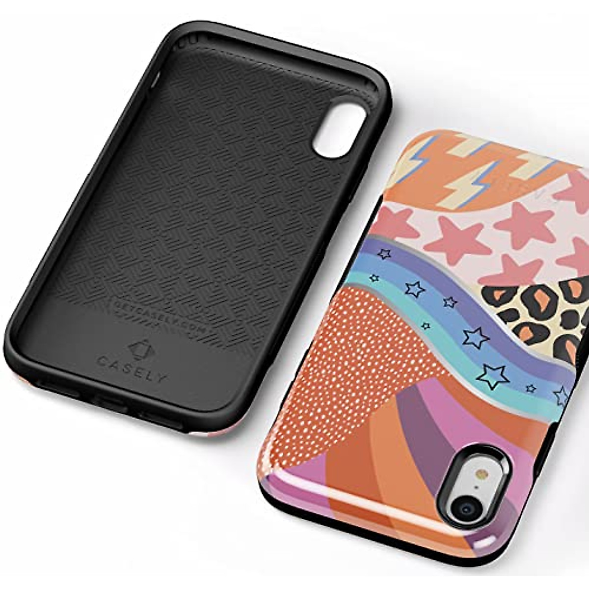 Casely iPhone XR Case | and I OOP | Mixed Swatch Case